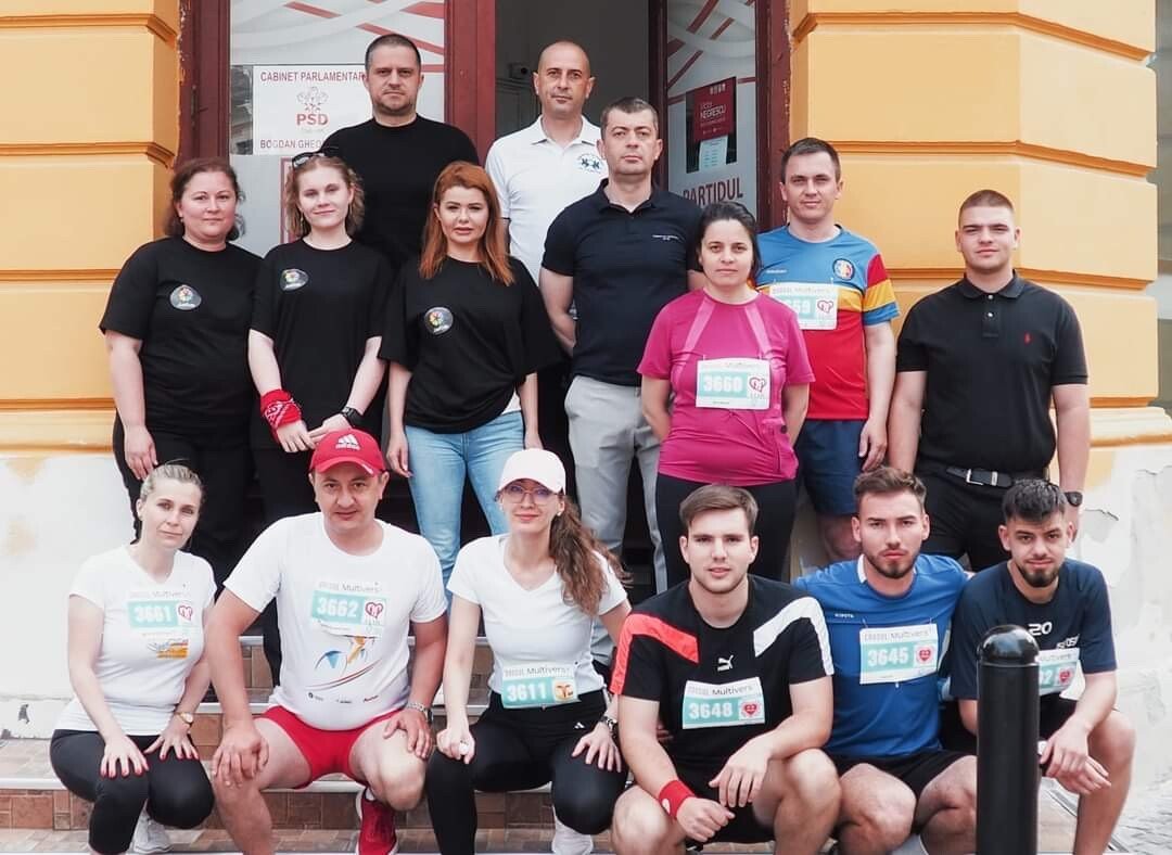 PSD Sibiu Alergă la Maraton pentru Copiii Speciali
