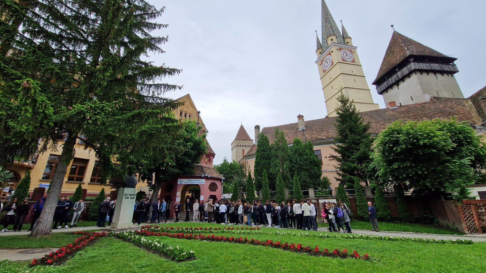 Comemorare Stephan Ludwig Roth la Liceul Mediaș