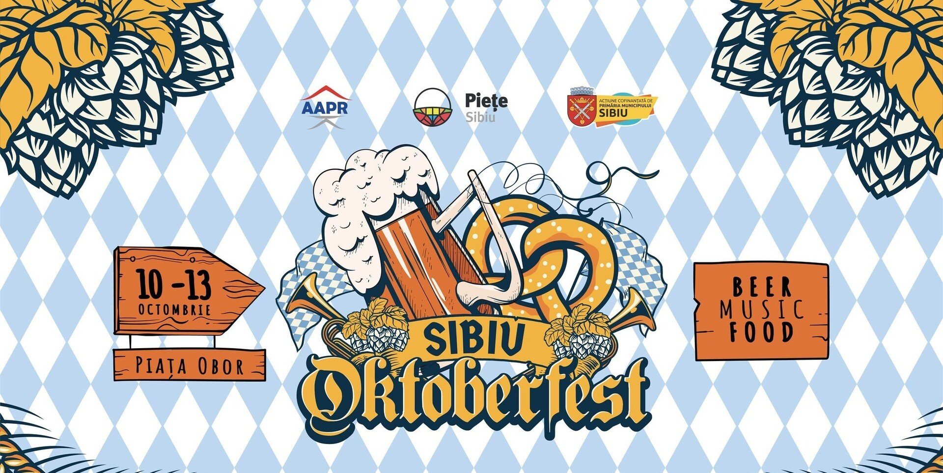 Oktoberfest Sibiu 2024: În Piața Obor, 10-13 Octombrie